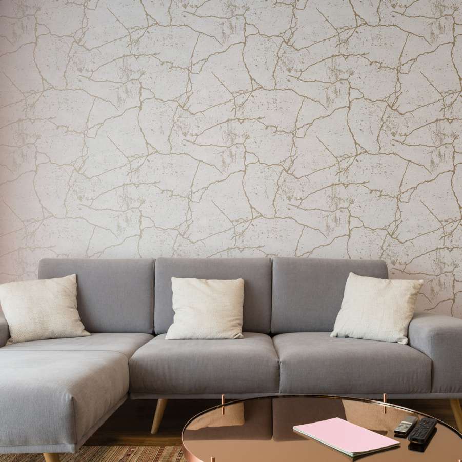 Kintsugi Gold Wallpaper - Fantastick – Vinyl & Laser Craft